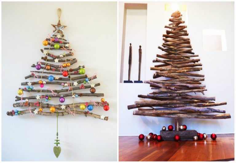 15 Increíbles ideas para crear tu Propio Árbol de Navidad este año!