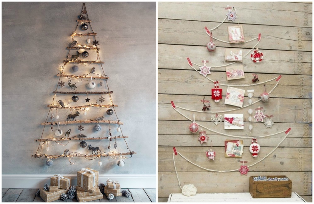 15 Increíbles ideas para crear tu Propio Árbol de Navidad este año!