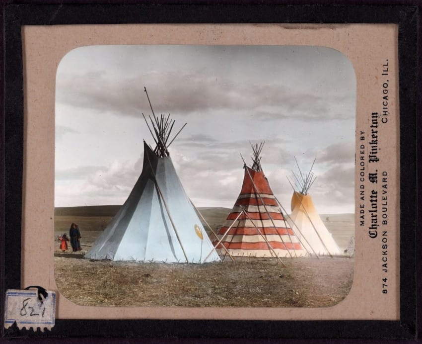 Sorprendentes fotografías antiguas muestran la belleza de los Tipis ...