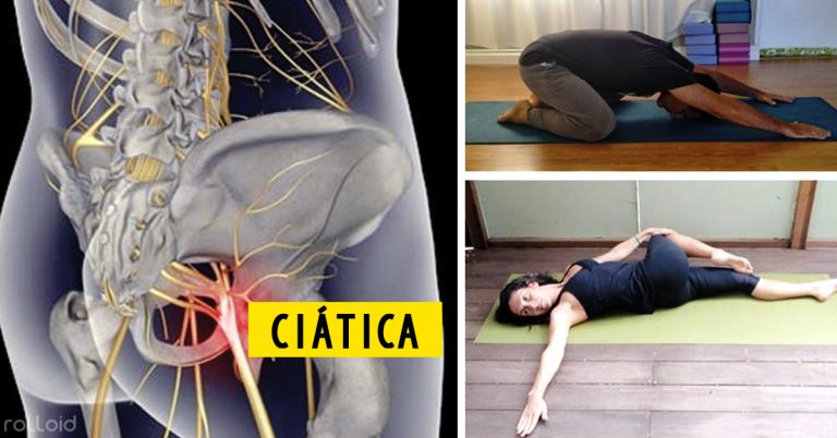 8 Posturas de yoga muy fáciles que aliviarán tu dolor de ciática